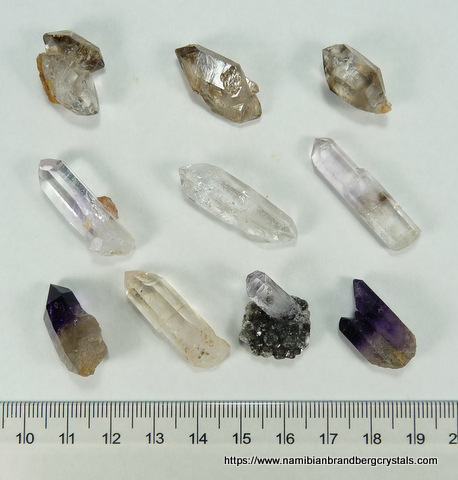 Brandberg Quartz Specimens in Bulk