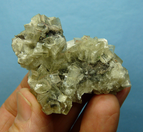 Calcite Crystals on Matrix