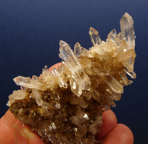 Quartz Crystals on Matrix